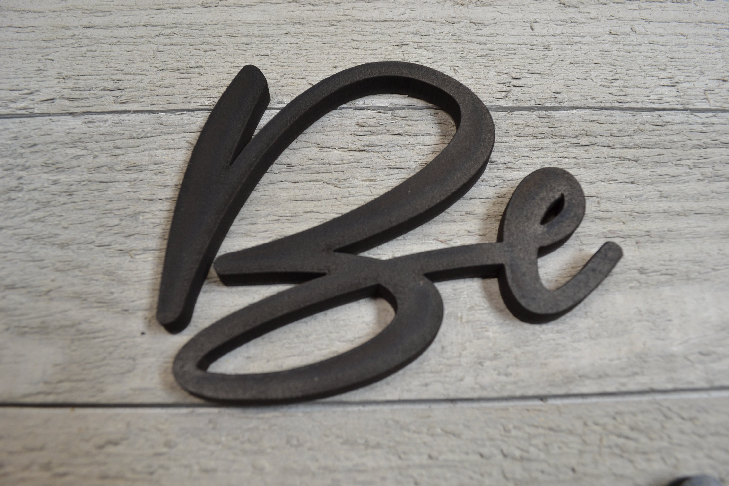 Be Mindful Word Sign, Cursive Word Sign, Be Mindful Cutout, Rustic Word ...