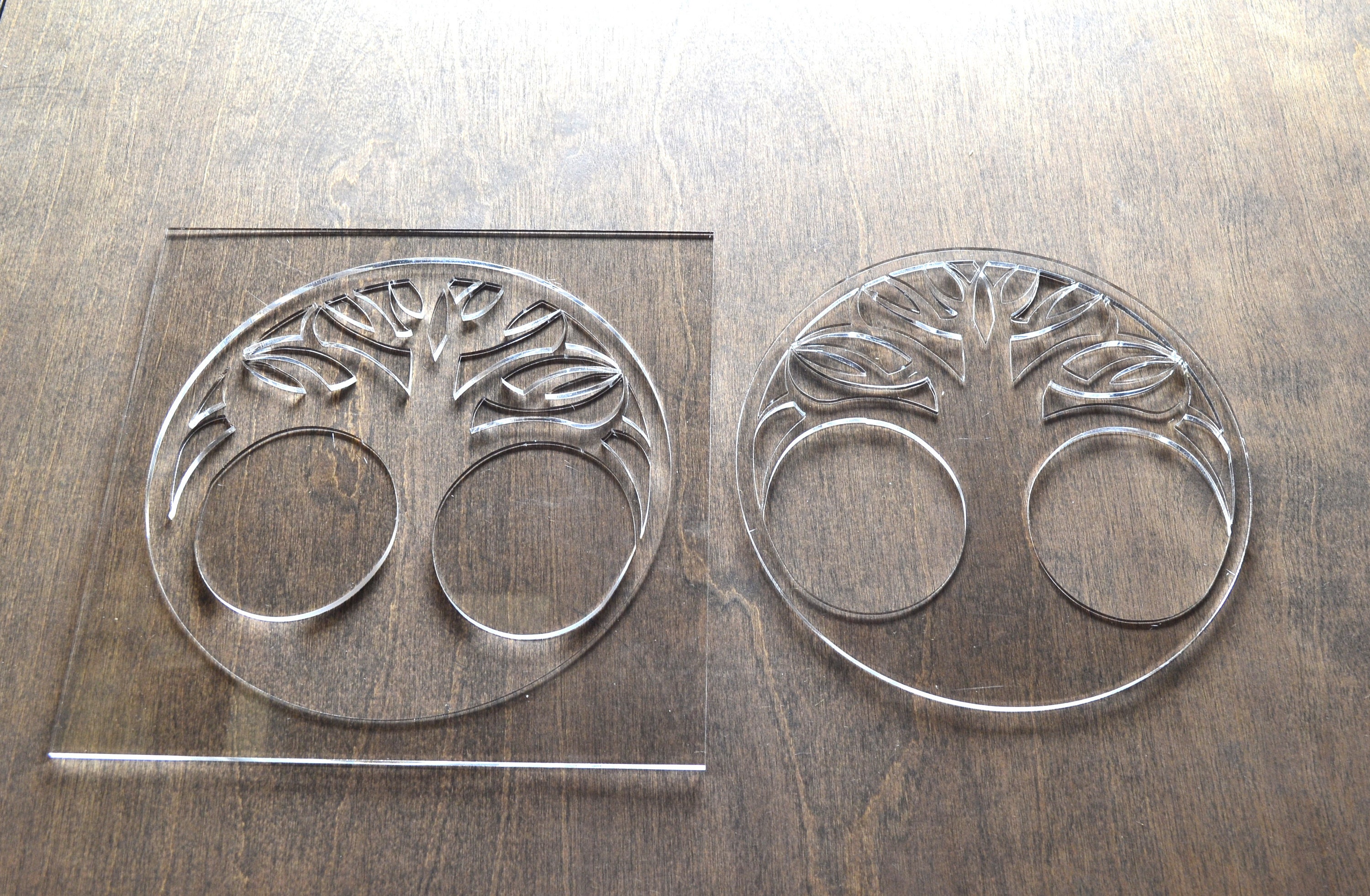 Tree of Life Router Templates, Inlay Template Clear Acrylic, Router Jig ...