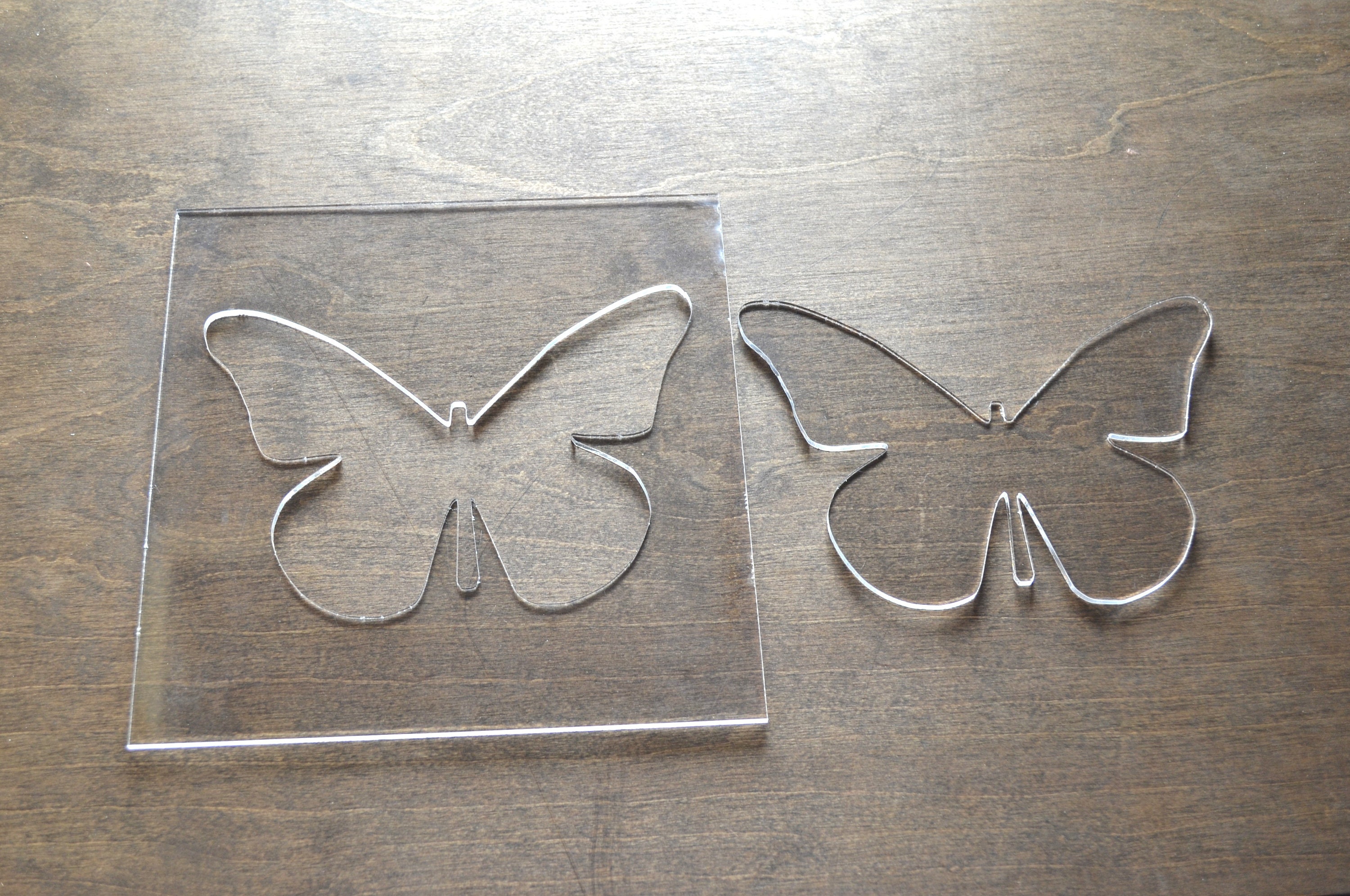 Butterfly Router Template , Router Inlay Template, Clear Acrylic ...