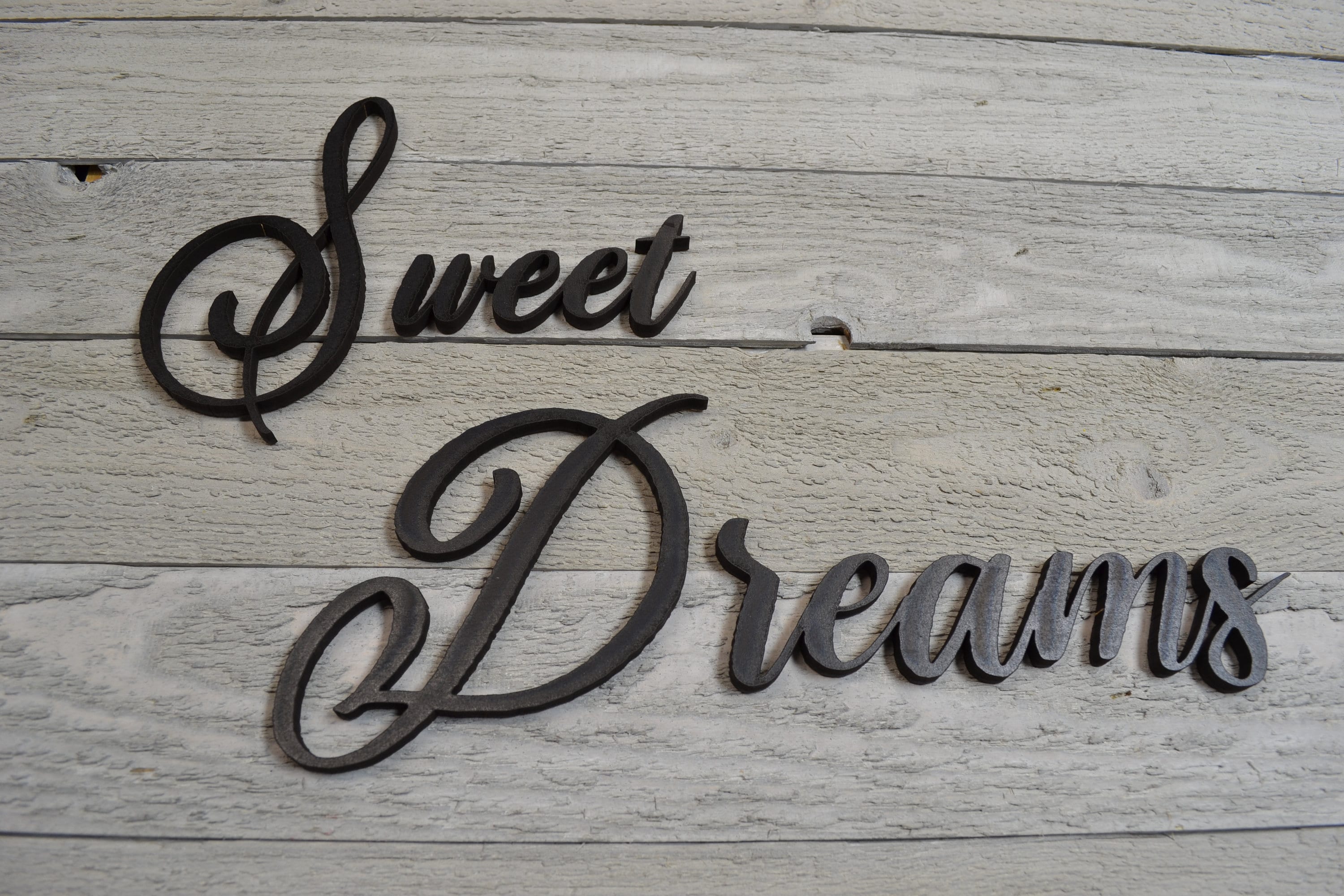 Cursive Word In The Gray