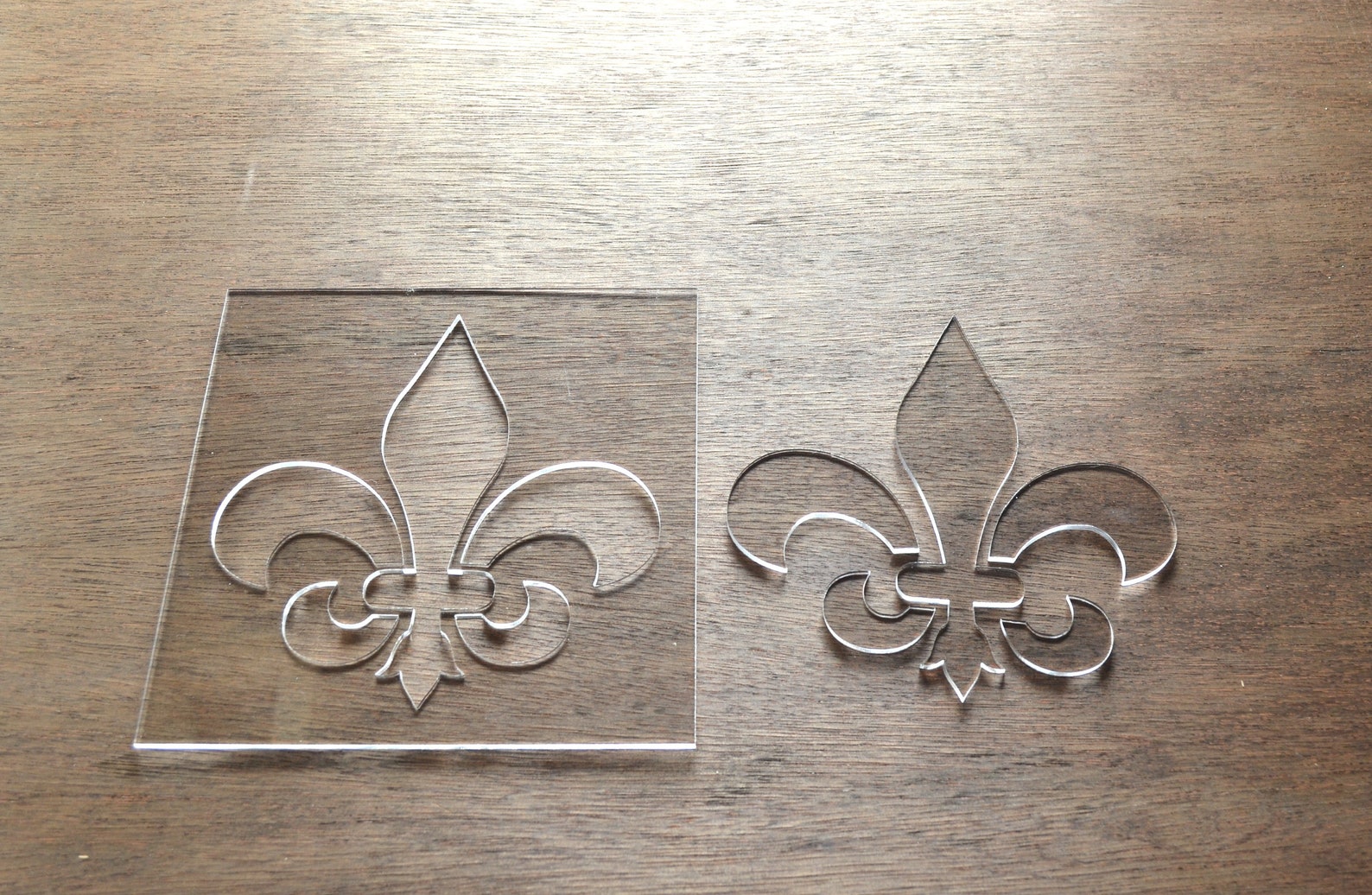 Fleur De Lis Router Templates, Inlay Template Clear Acrylic, Router Jig ...