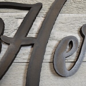 His and Hers Word Sign, Cursive Word Sign, His and Hers Cutout, Word ...