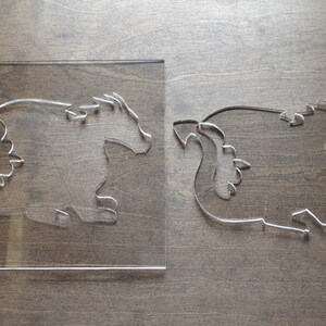 Dragon Router Template, Router Inlay Template, Clear Acrylic, Router ...