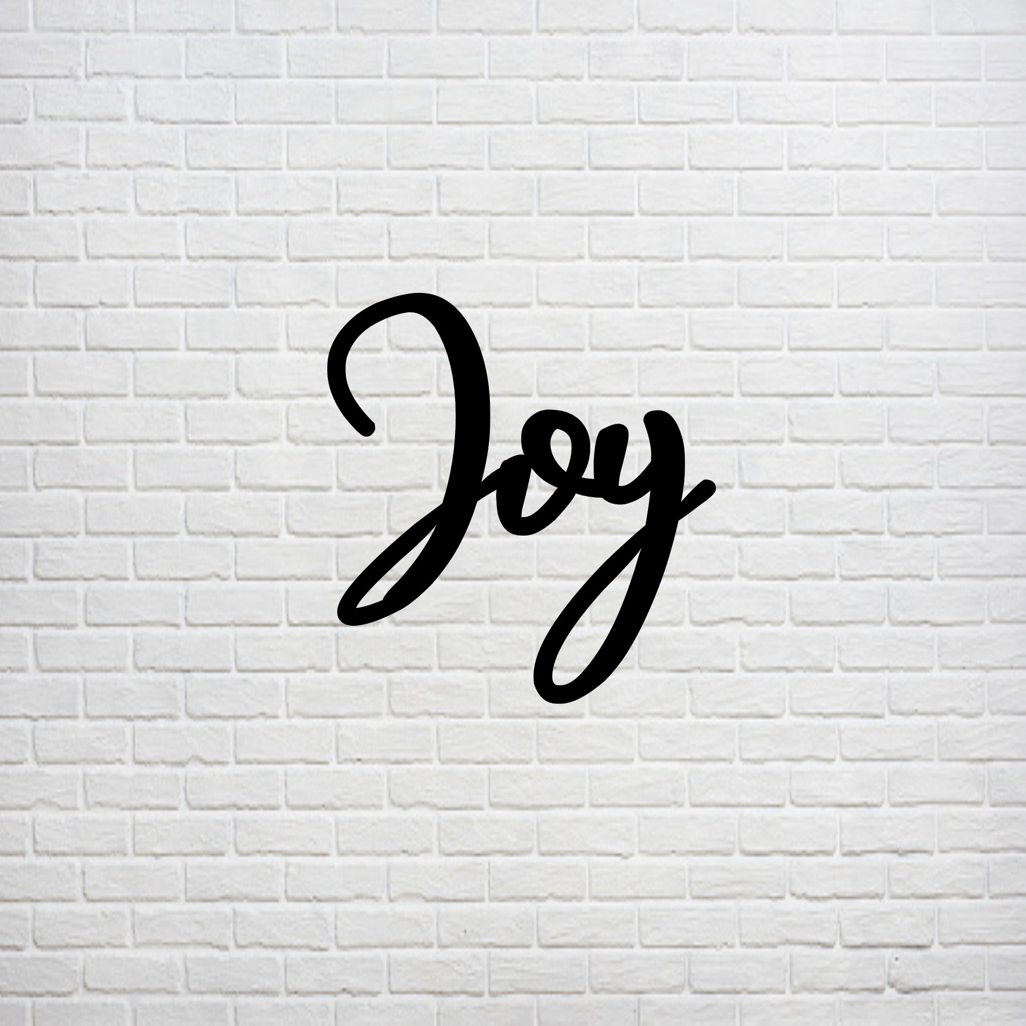 Joy Word Sign, Cursive Word Sign, Joy Sign, Wood Sign, Wooden Sign, Joy ...
