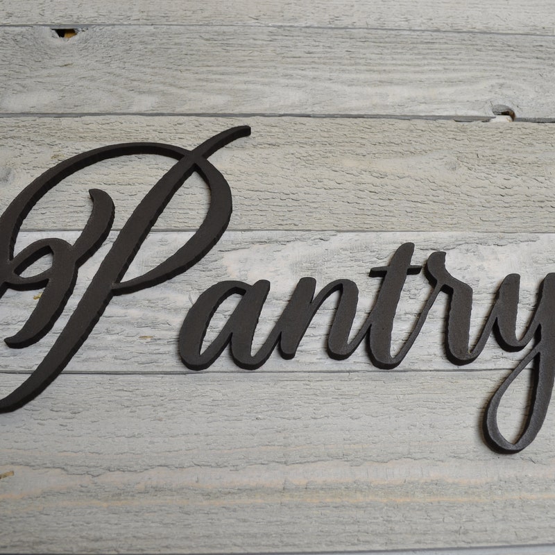 Rustic Pantry Sign - Etsy