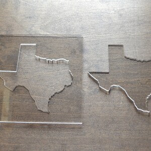 Texas Router Template, Inlay Template, Clear Acrylic, Router Jig ...