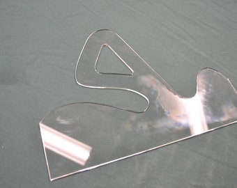 Rectangle Charcuterie Board Handle Template Clear Acrylic - Etsy