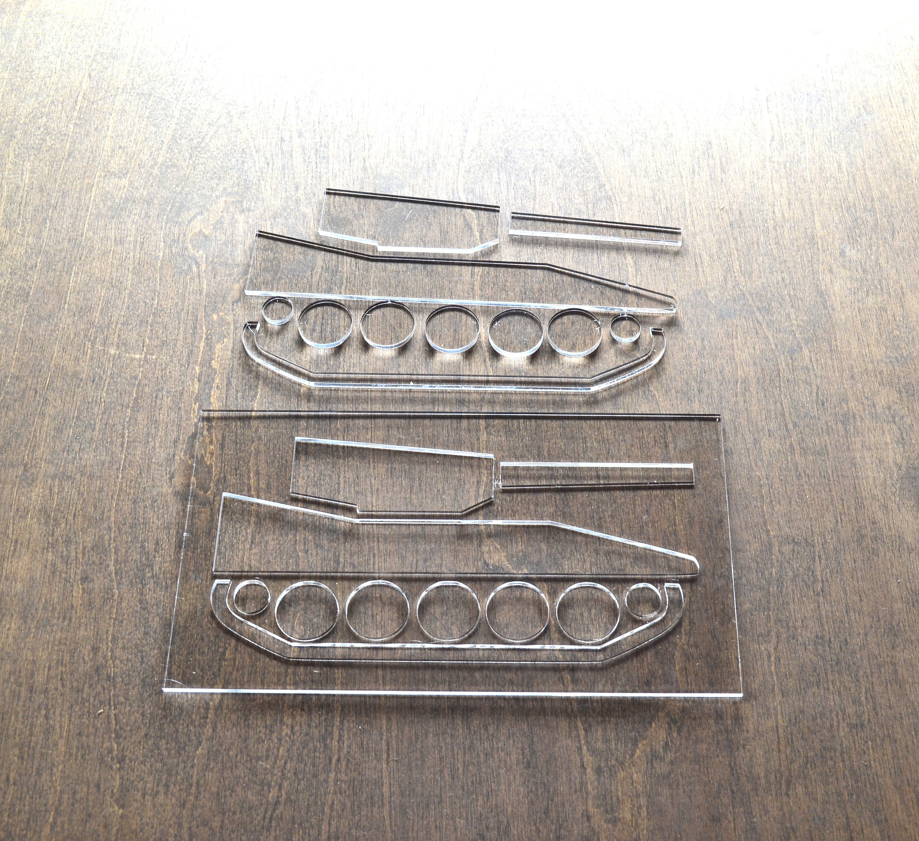 Tank Router Templates Inlay Template Clear Acrylic Router - Etsy