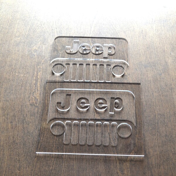 Jeep Cutout Template - Etsy