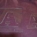 Letter Router Templates , Router Inlay Template, Clear Acrylic 4.5 and ...