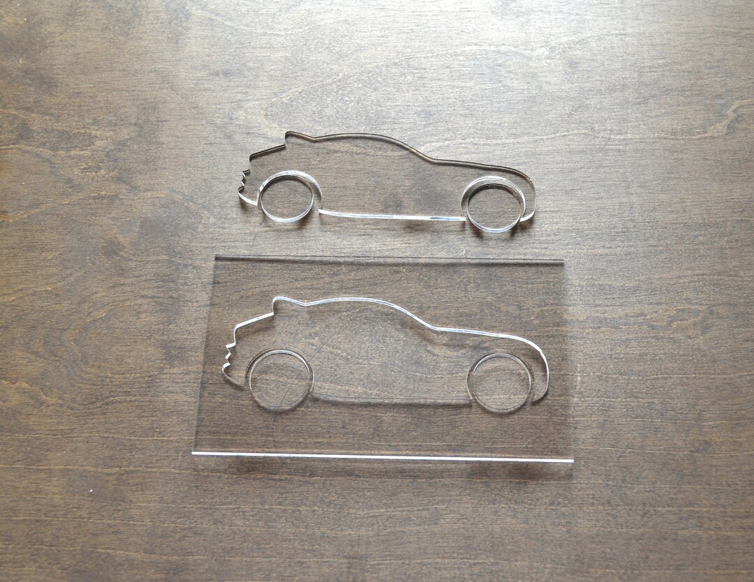 Sports Car Router Template, Router Inlay Template, Clear Acrylic ...