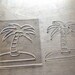 Palm Tree Router Template, Router Inlay Template, Clear Acrylic, Router ...