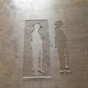 Soldier Router Template, Router Inlay Template, Clear Acrylic, Router ...