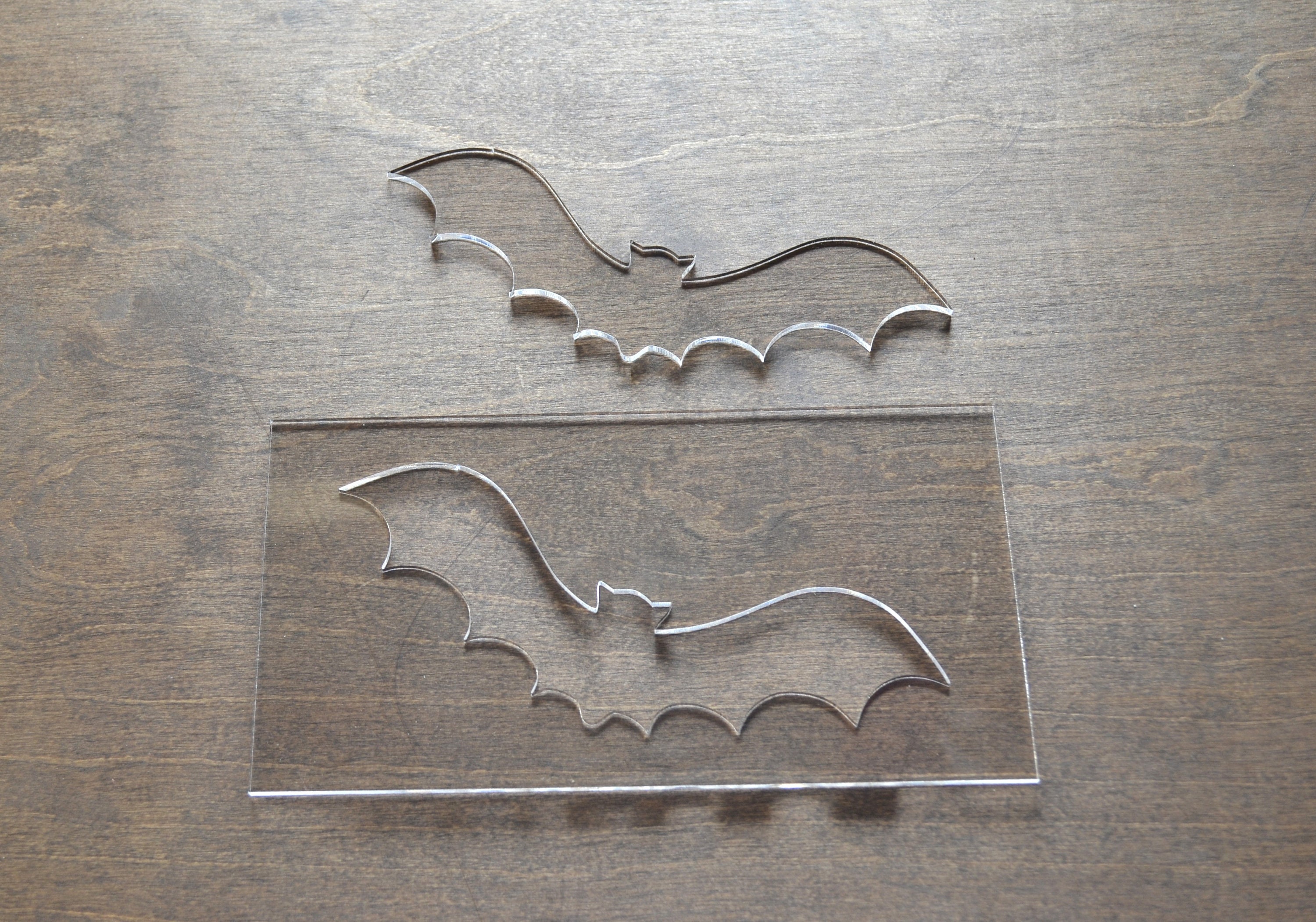 Bat Router Template, Router Inlay Template, Clear Acrylic, Router Jig ...