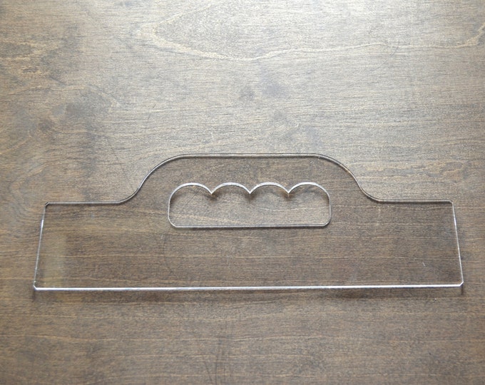 Four Finger Grip Handle Acrylic Router Template - Etsy