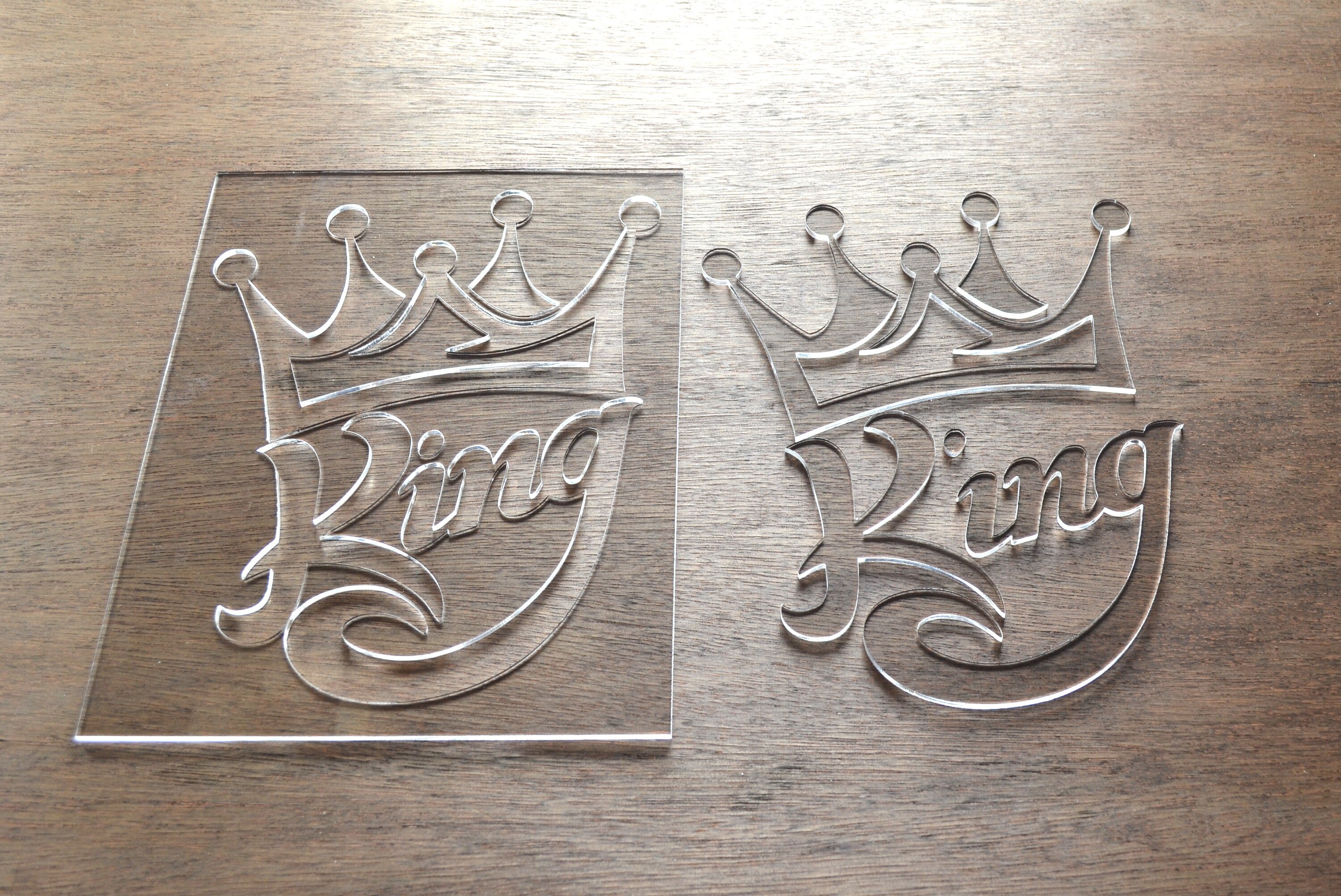 King Router Templates, Inlay Template Clear Acrylic, Router Jig ...