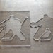 Mountain Range Router Template, Router Inlay Template, Clear Acrylic ...