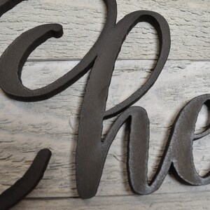 Cheers Word Sign, Cursive Word Sign, Wedding Bar Sign, Cheers Word ...