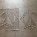 North Router Template, Router Inlay Template, Clear Acrylic, Router Jig ...
