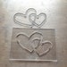 Double Heart Router Template, Router Inlay Template, Clear Acrylic ...