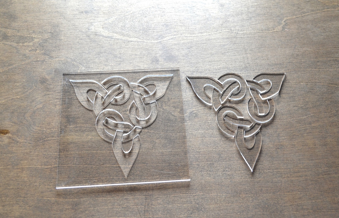 Celtic Knot Router Template, Router Inlay Template, Clear Acrylic ...