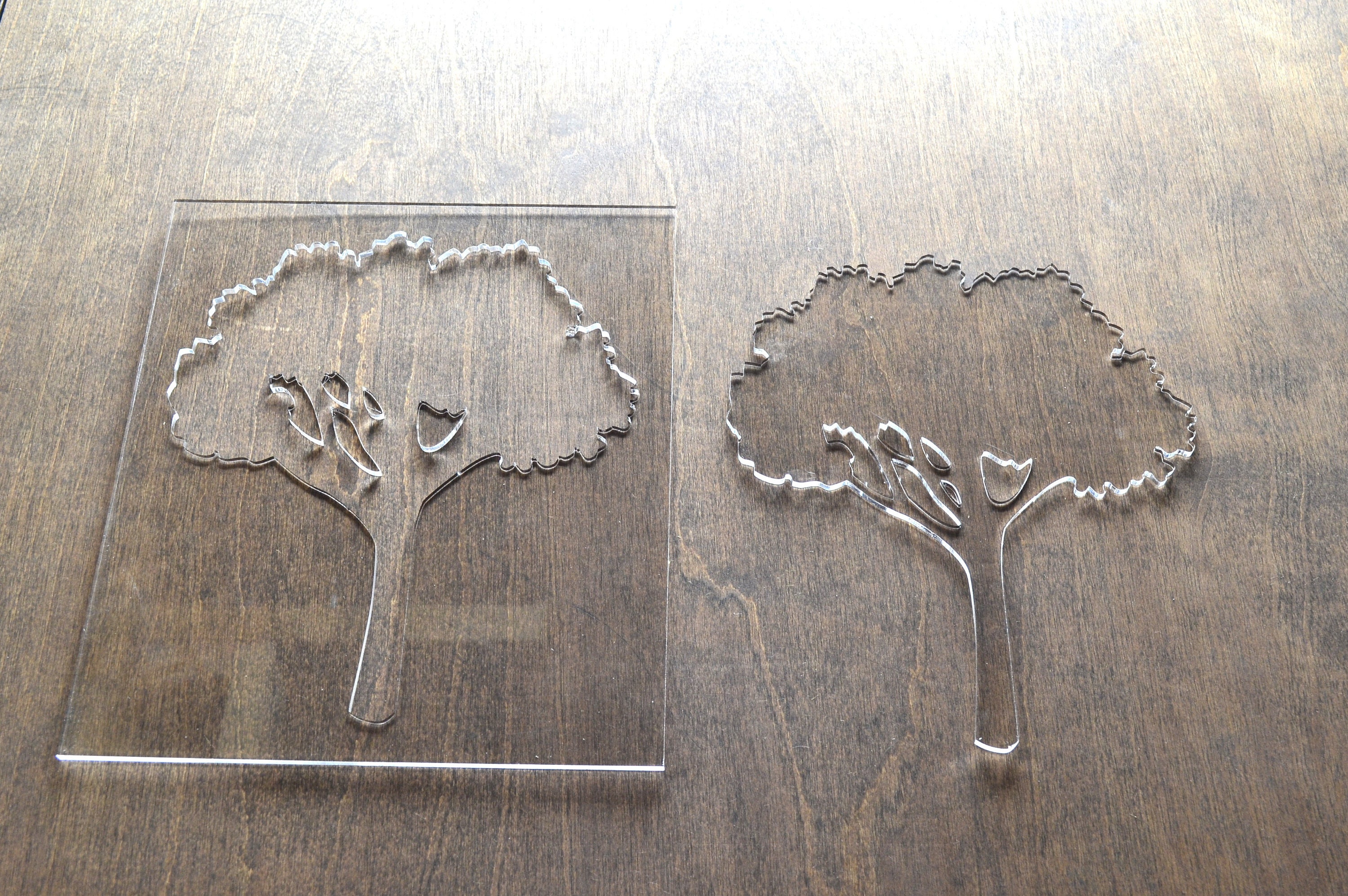 Tree Router Templates, Inlay Template Clear Acrylic, Router Jig ...