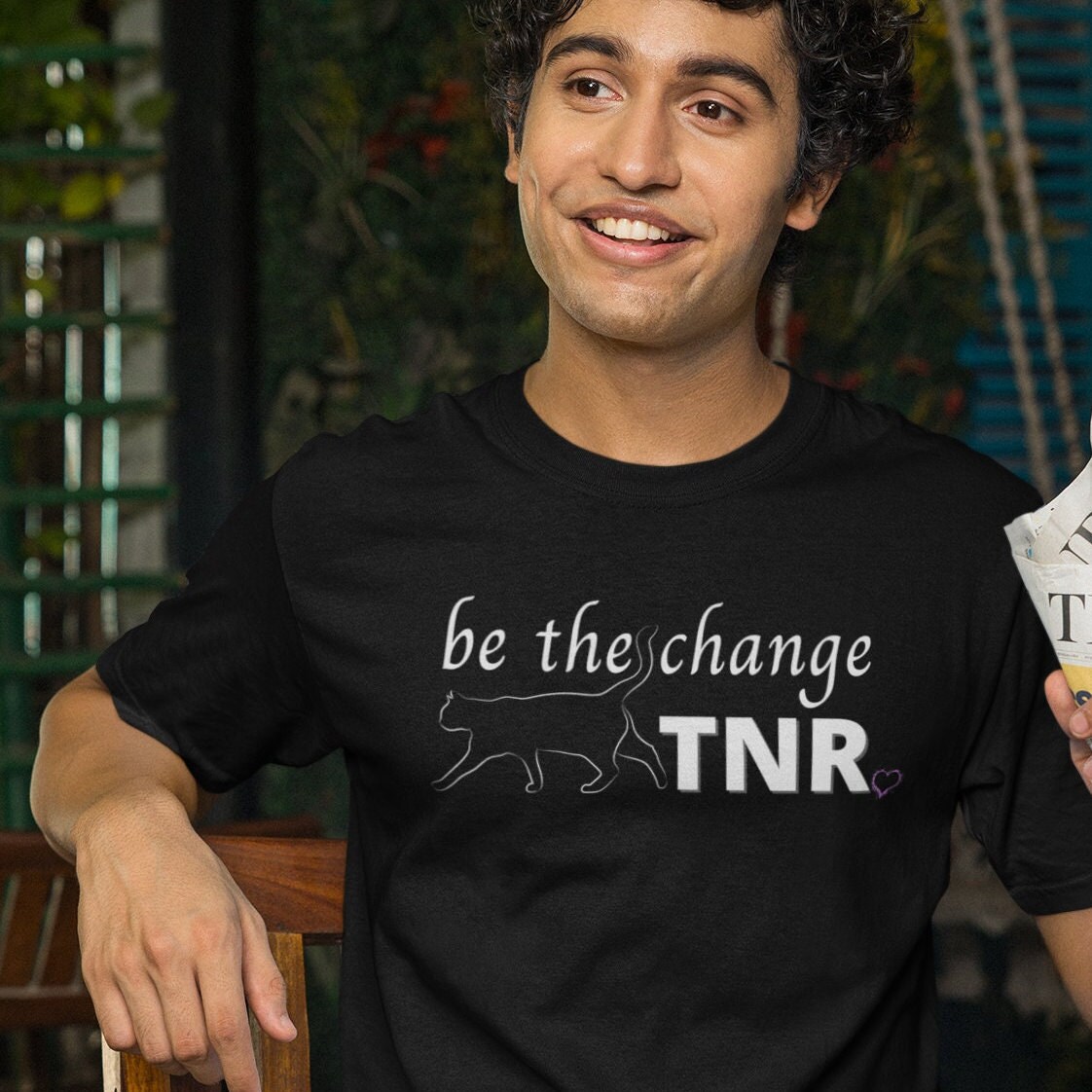 Be the Change TNR Shirt, FERAL CATS, Community Cats, Colony Caregiver ...