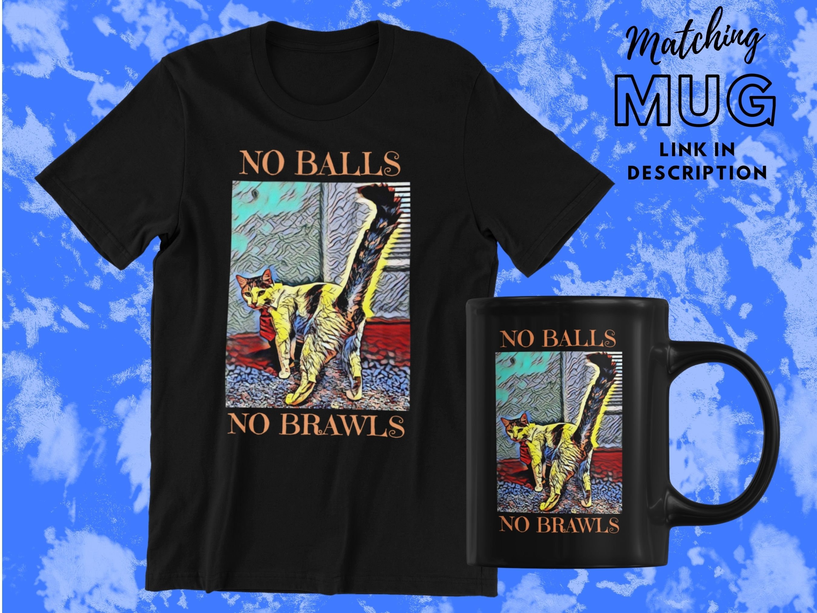 TNR T-shirt No Balls No Brawls, Trap Neuter Return T-shirt, Trap Neuter ...