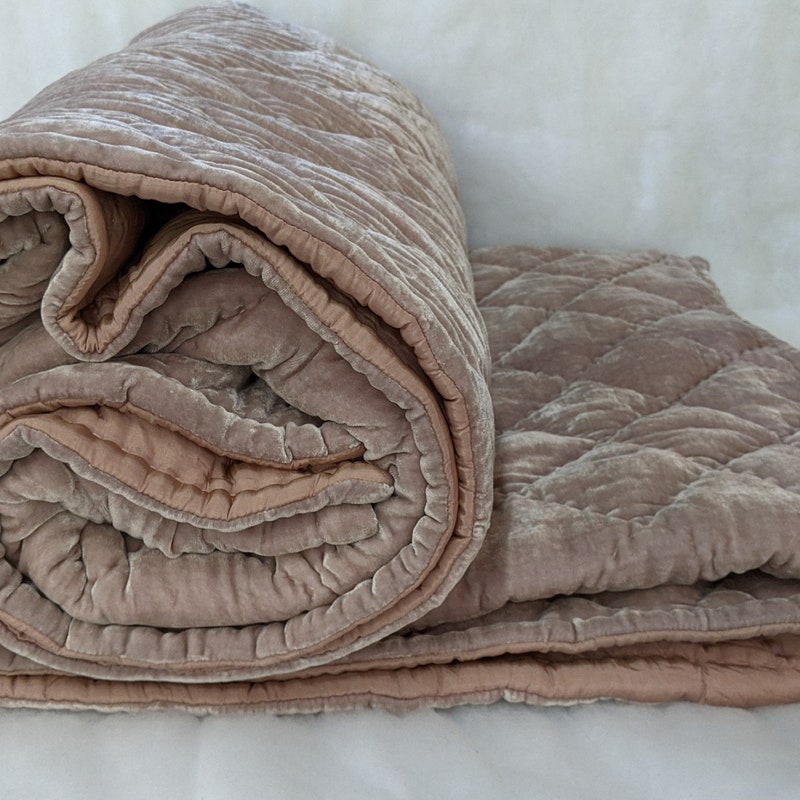 Velvet Cal King Bedspread - Etsy