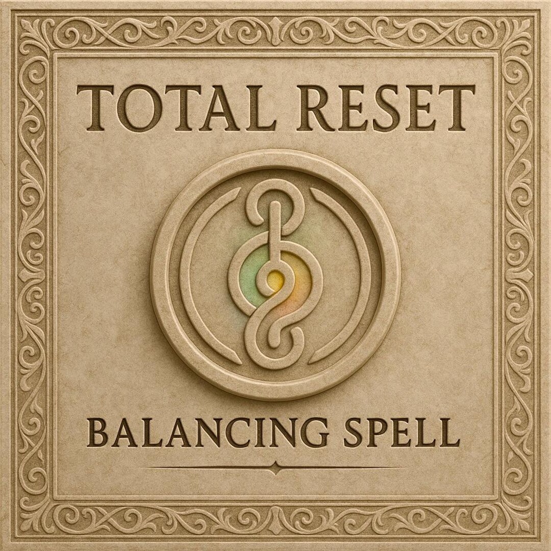 Total Reset Spell | Mental Health | Mindfulness - Etsy