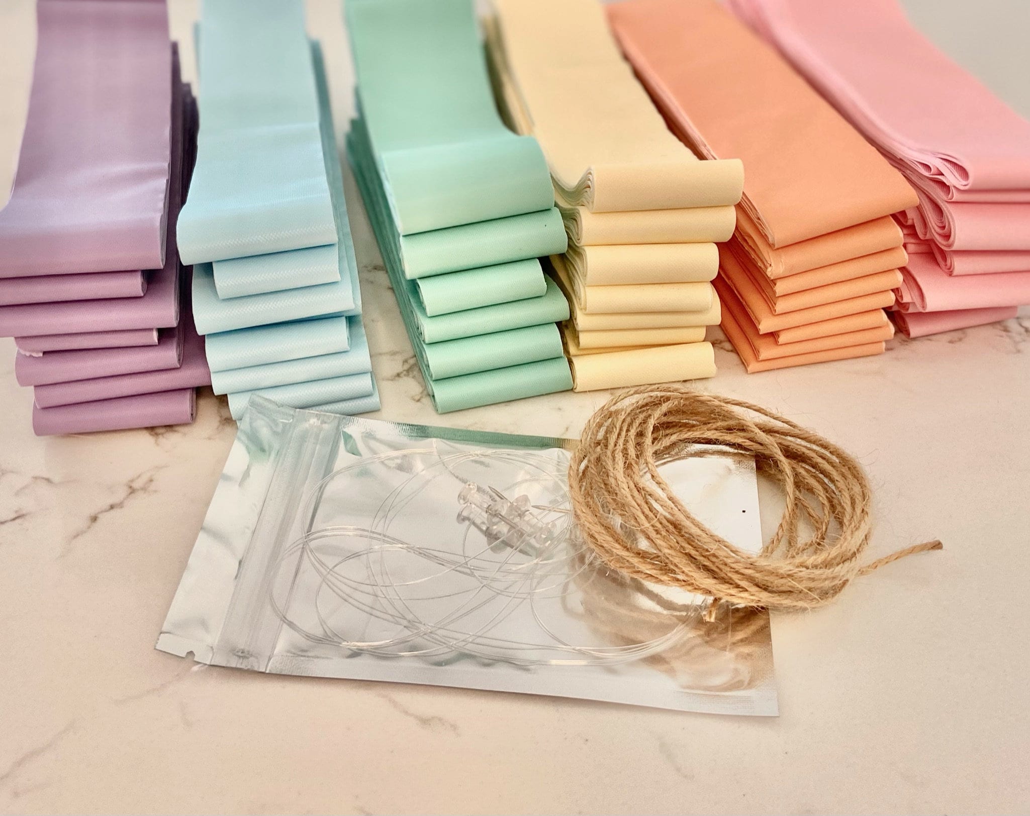 DIY Streamer Backdrop Kit, DIY Fringe Backdrop Kit, Make Your Own ...