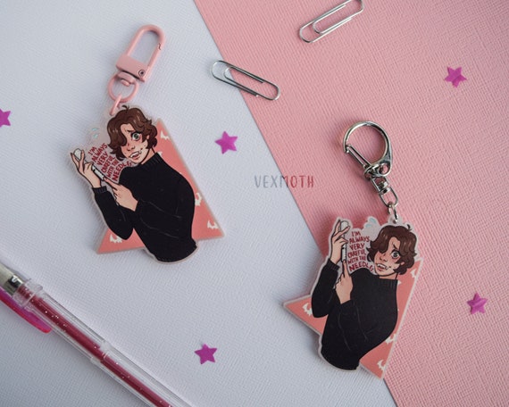 Martin 2.5 Slasher Keychain Metallic Pink - Etsy