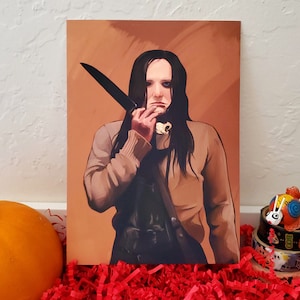 The Wax Man - 5x7 - Slasher Print - Etsy