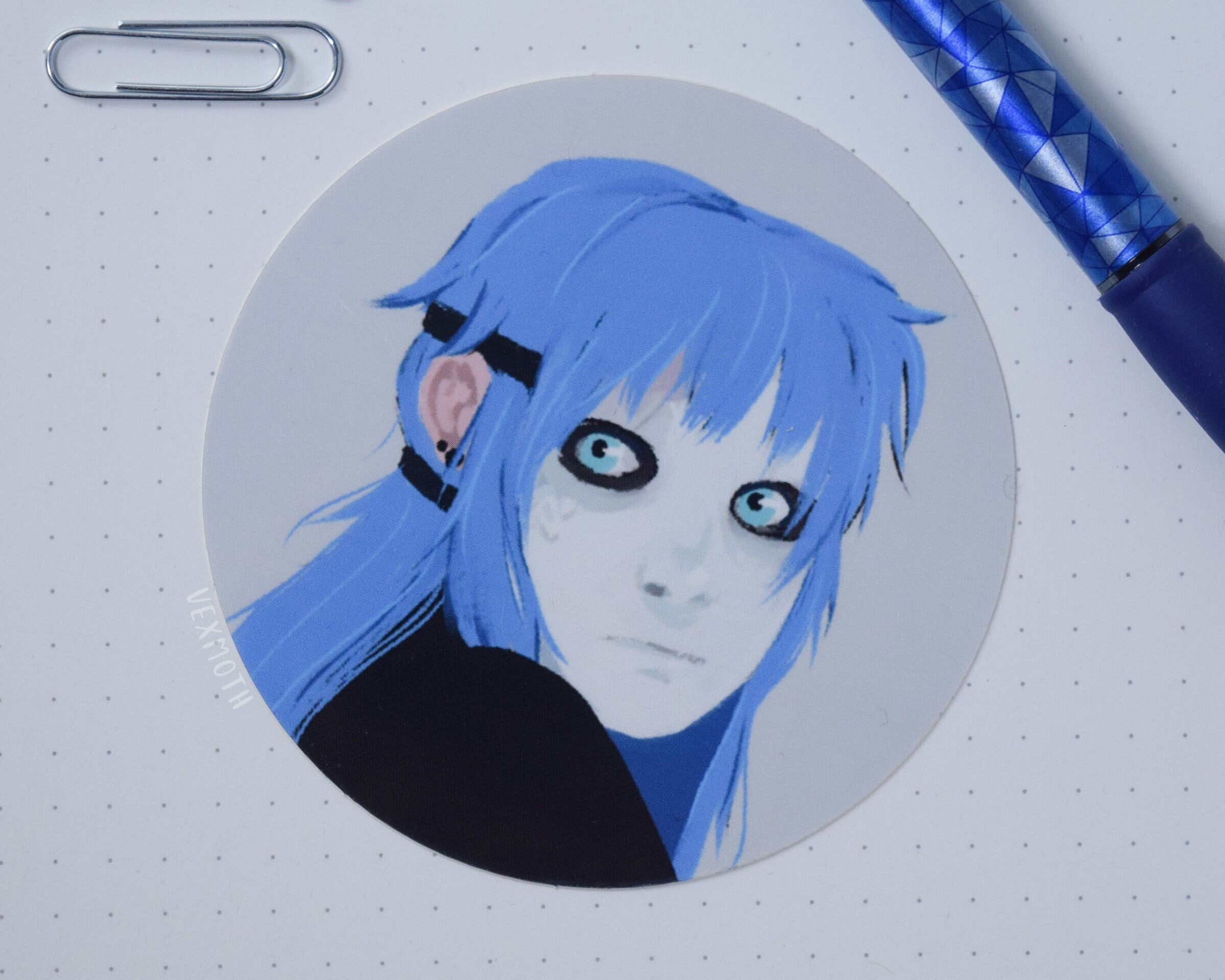 Sal Fisher Sally Face Vinyl Slasher Sticker - Etsy