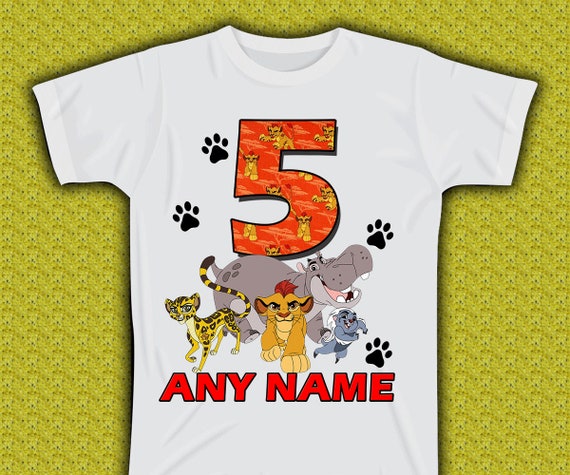 Lion Guard Iron on Transfer Design / Lion Guard Digital Images | Etsy