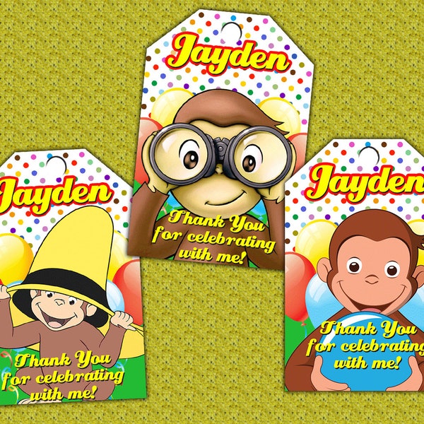 Curious George Decor - Etsy
