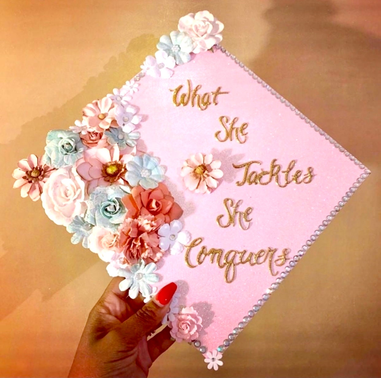 Custom Grad Cap Topper - Etsy