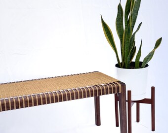 Danish Cord Bench - Etsy