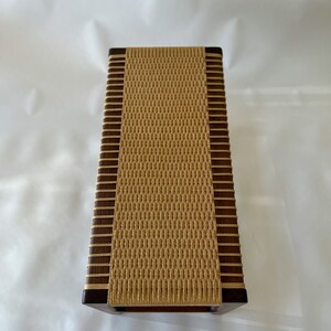 Handmade Danish Paper Cord Bench With Shoe Shelf - Etsy