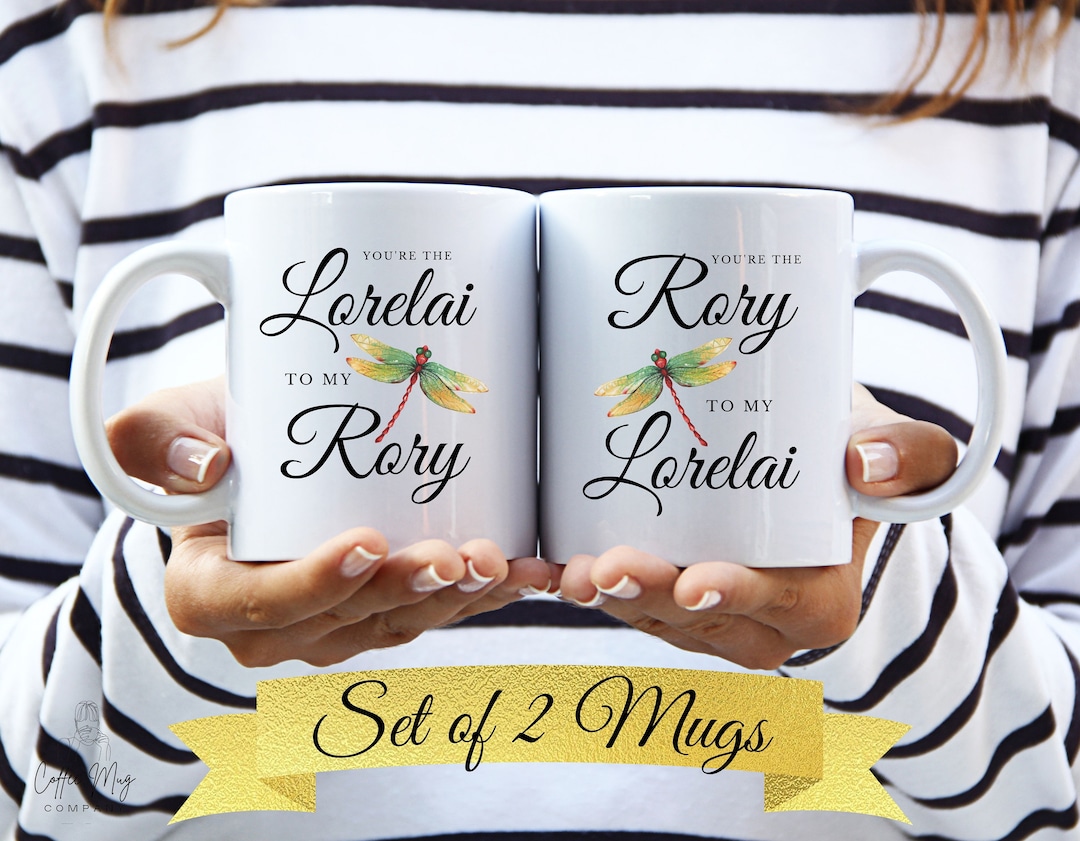 Lorelai to My Rory Mug Set, 15 Oz, Gilmore Mug, Lorelai and Rory ...