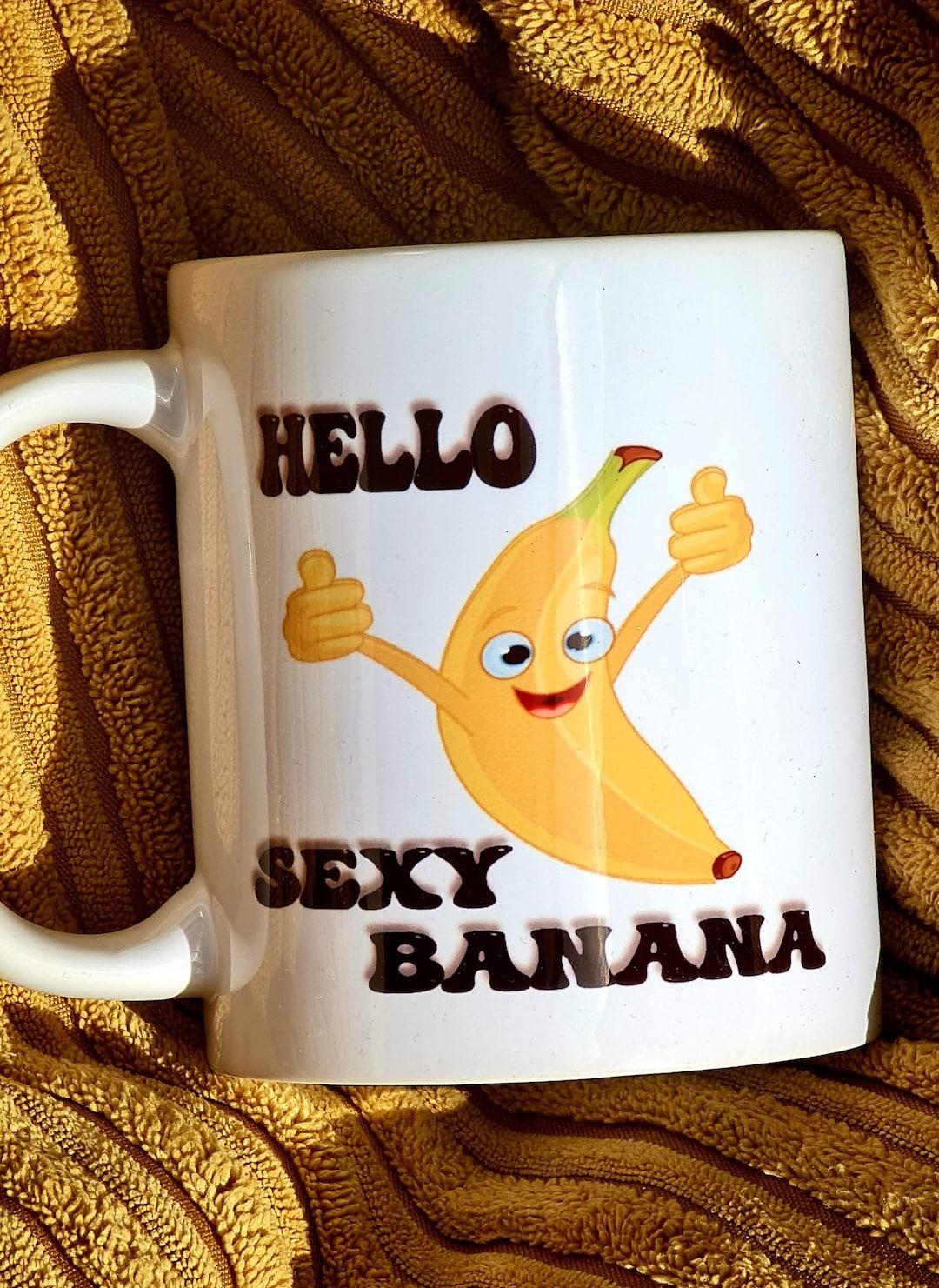 Hello Sexy Banana Tiktok Meme Mug - Etsy