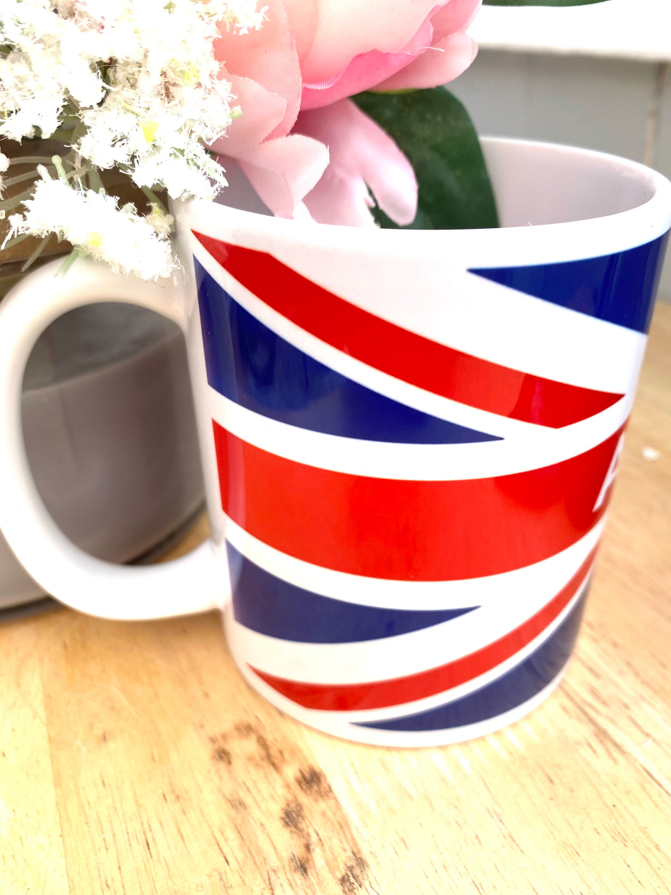 Personalised Union Jack Mug - Etsy UK