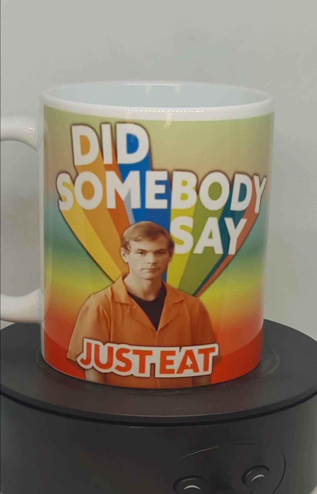 American Serial Killer, Dahmer, MULTICOLOUR Netflix Just Eat Mug - Etsy