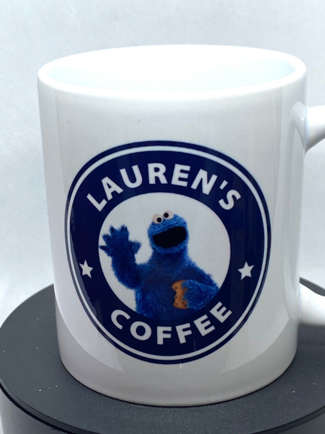 Cookie Monster Sesame Street Starbucks Coffee Mug - Etsy