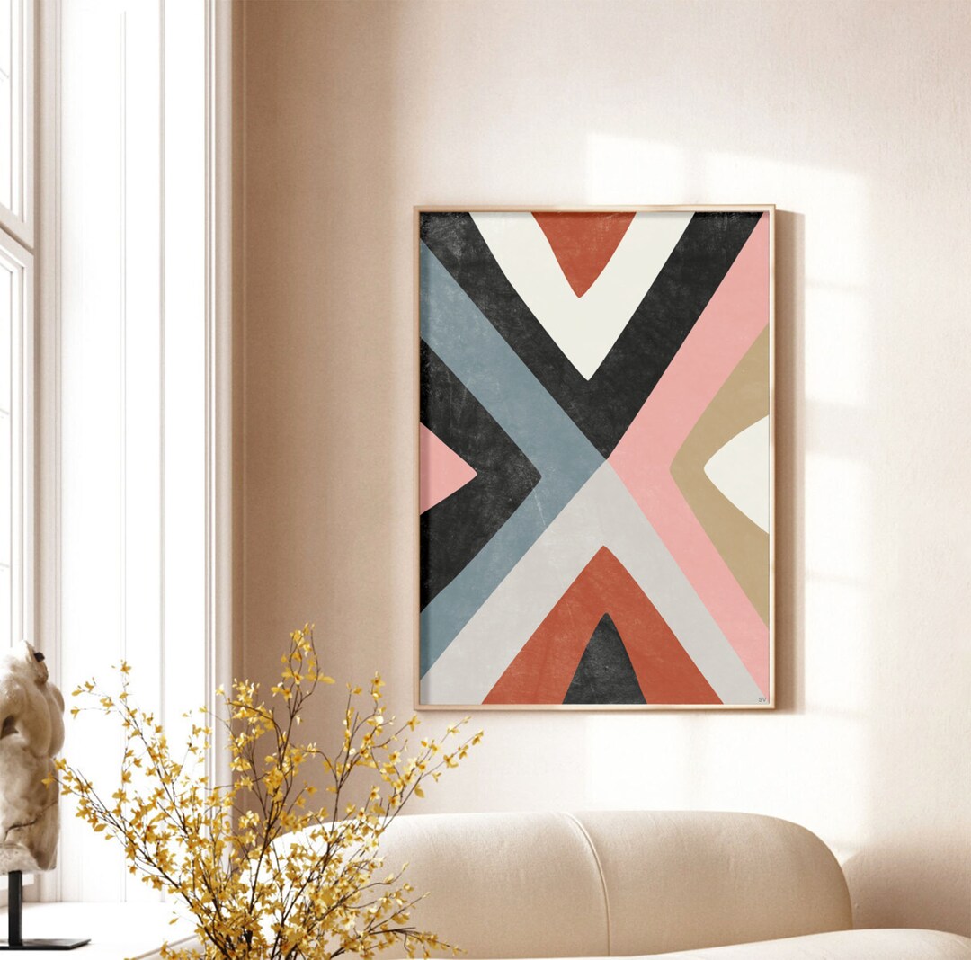 Boho Art Tribal / Modern Art Printable / Original Art / Ethnic Art ...