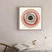 Circle Wall Art / Boho Circles Art Print / Square Wall Art / Circle ...