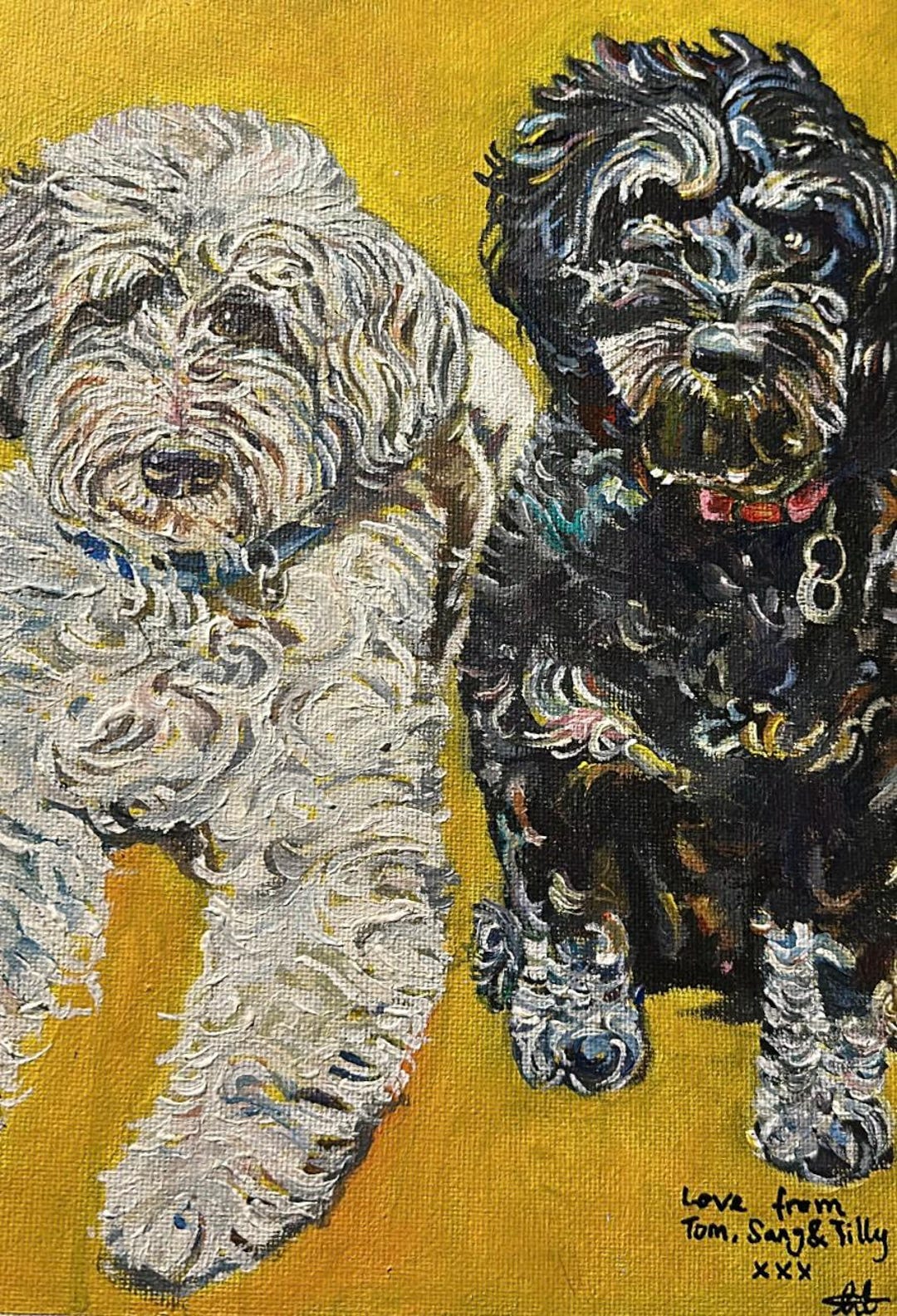 Bespoke Pet Portrait Paintings - Etsy UK