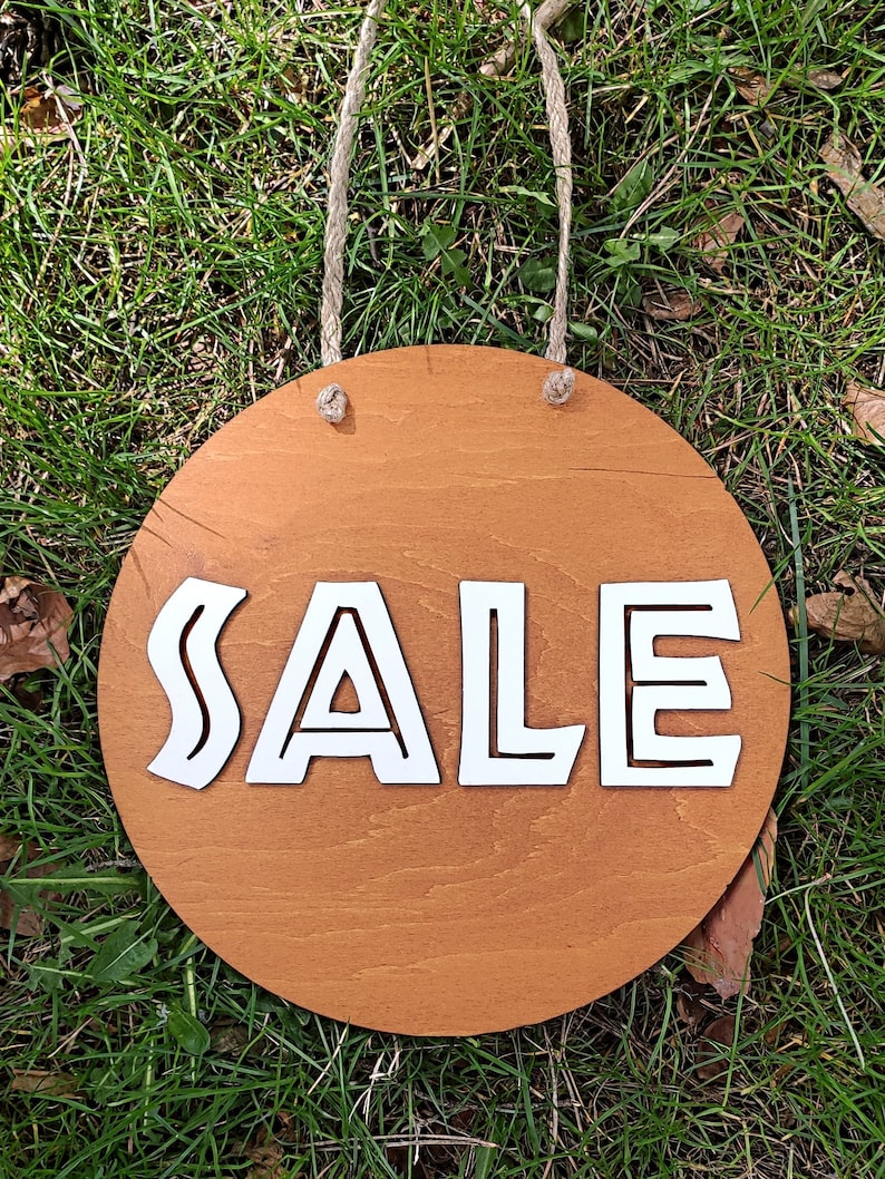 For Sale Business Sign Store Sign Hanging Open Sign on Sale | Etsy