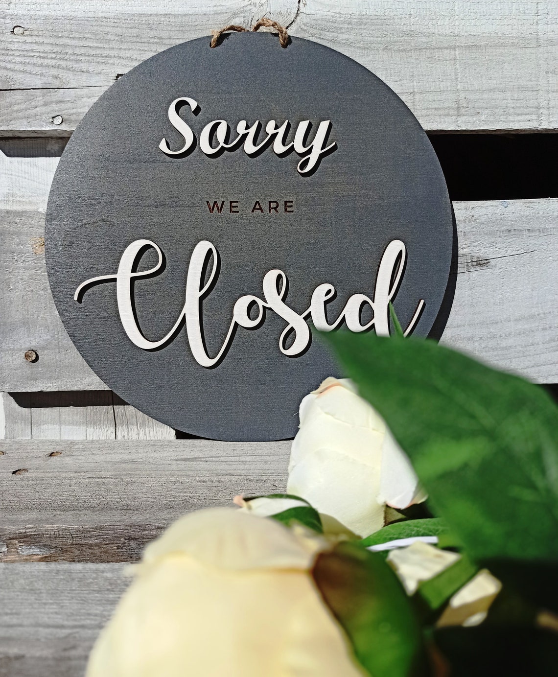 Open Closed Business Sign Boutique Sign Closed Shop Sign - Etsy