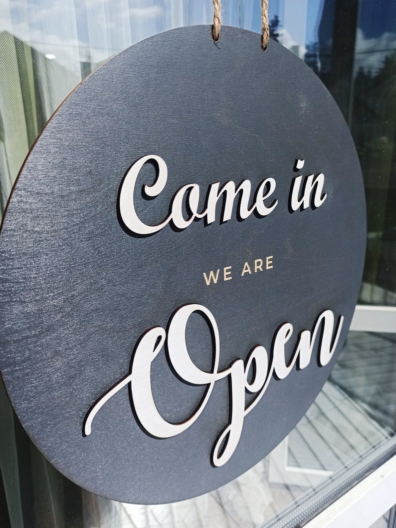 Open Closed Sign for Business Store Sign Business Sign - Etsy